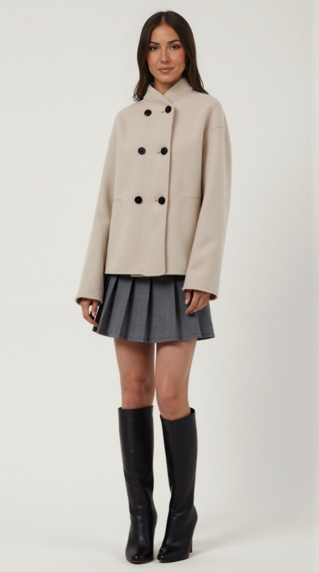 Pamela Oversized Button-Down Jacket