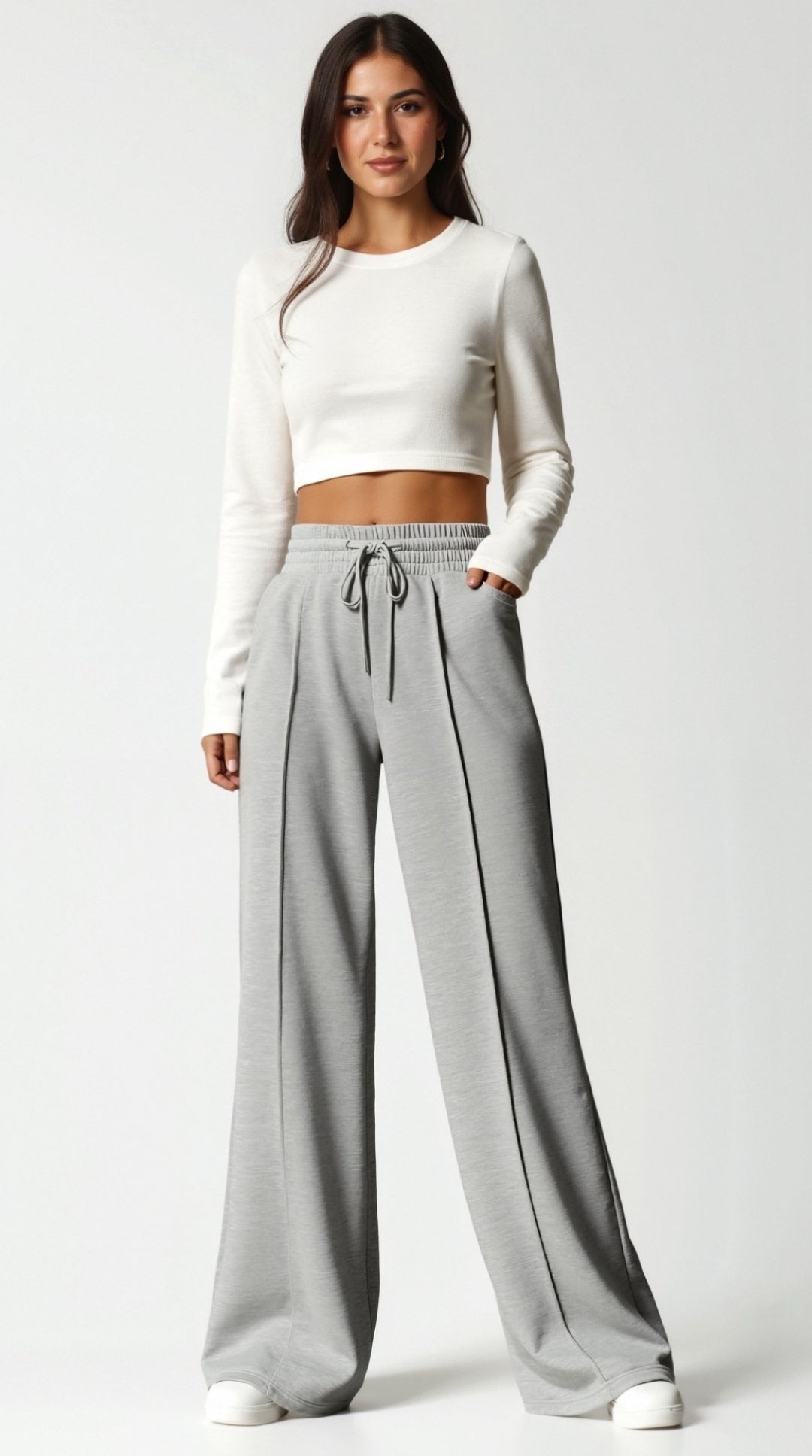 Virginia Wide-Leg Sweatpants